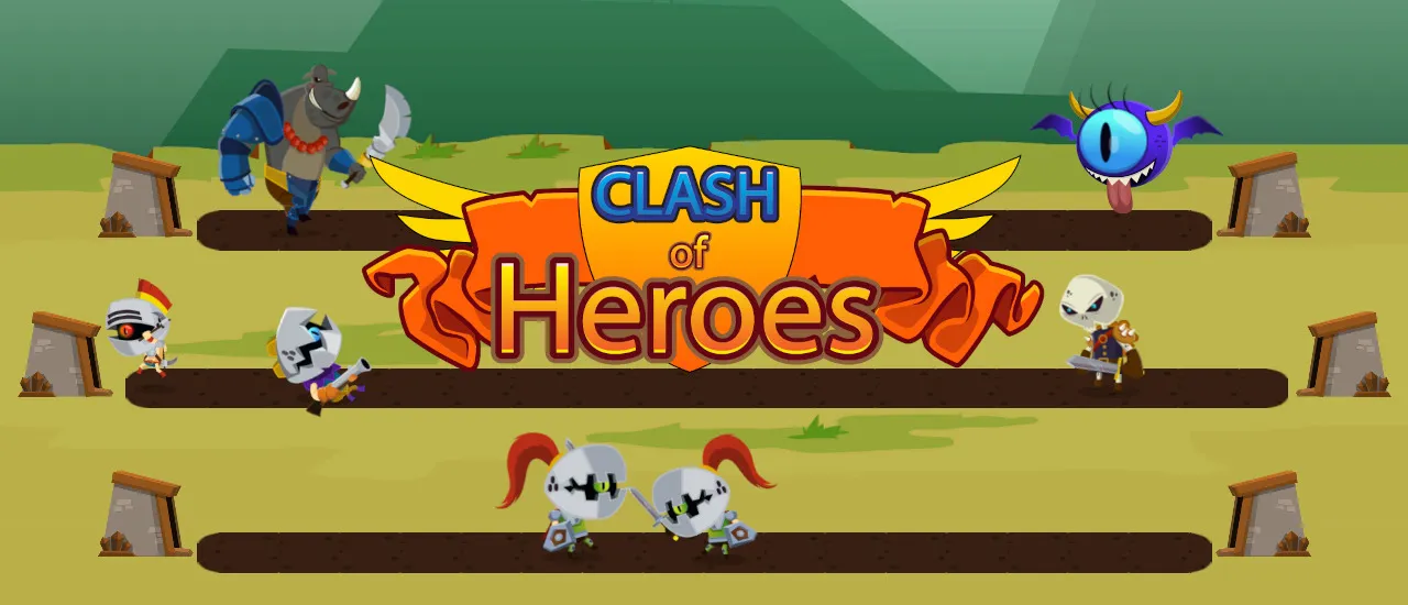 Clash of Heroes 🕹️ Play now on HahaGames