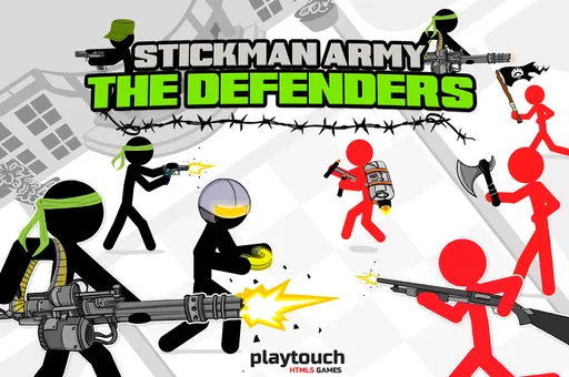Stickman Army: The Defenders 🕹️ Play now on HahaGames