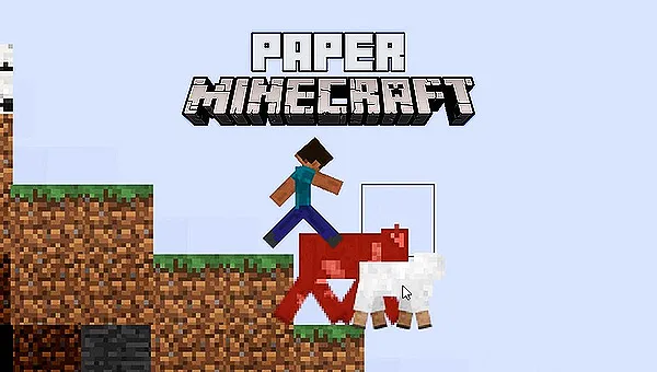 Paper Minecraft 🕹️ Juega Gratis en HahaGames!