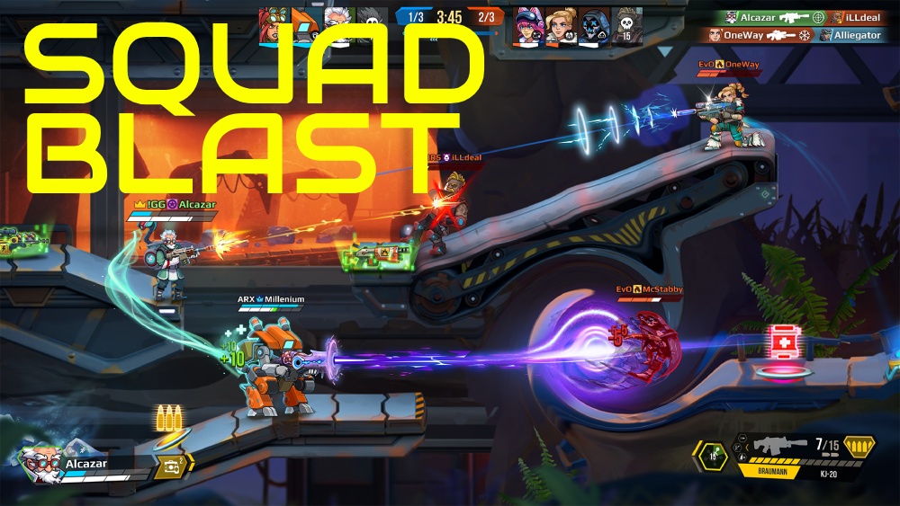 SquadBlast 🕹️ Play now on HahaGames