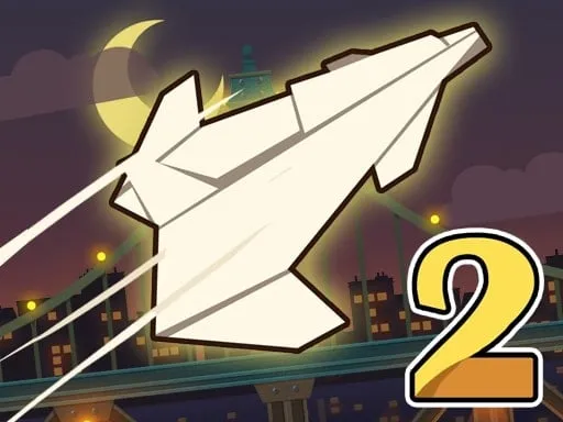 Paper Flight 2 🕹️ Play now on HahaGames