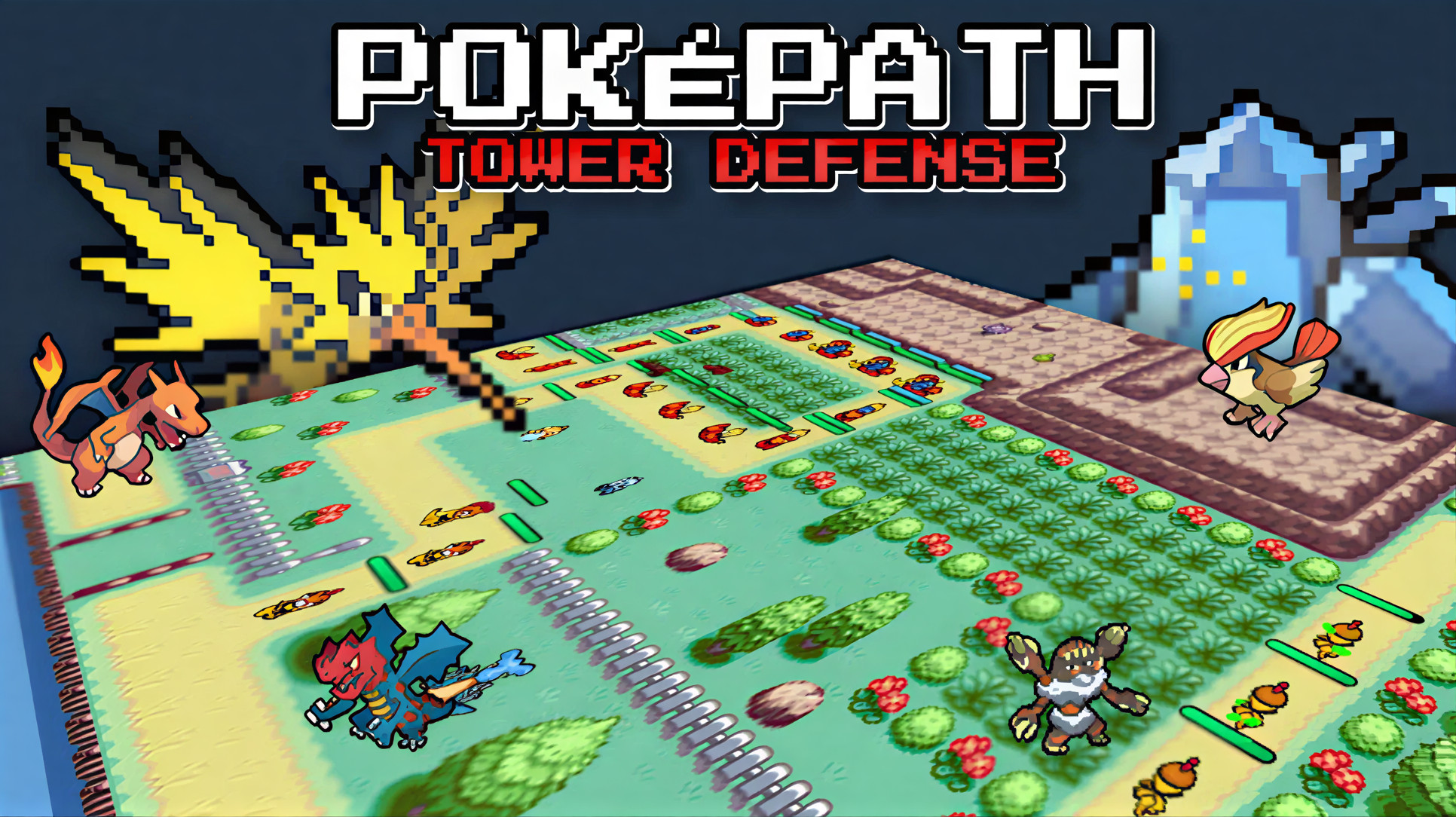 PokéPath TD 🕹️ Play now on HahaGames