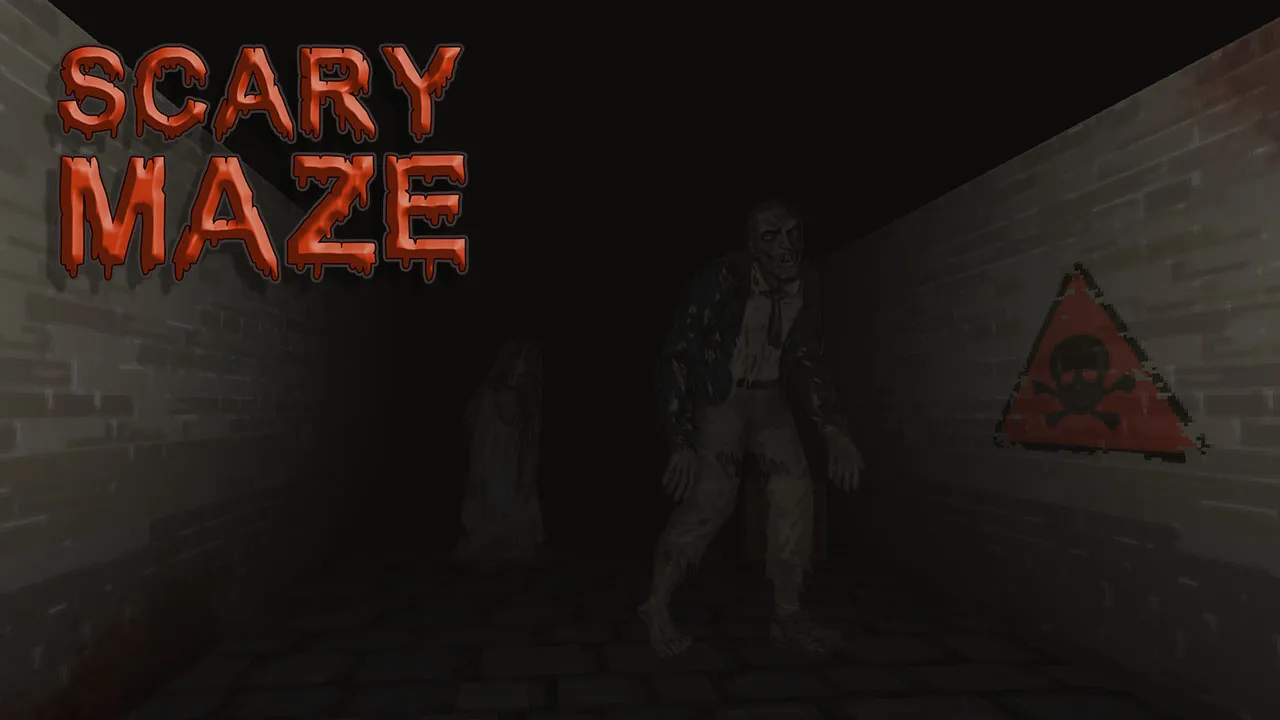 Scary Maze 🕹️ Play now on HahaGames