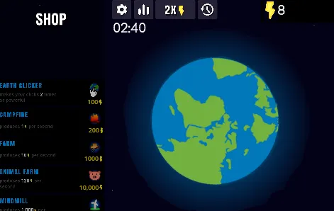 Planet Clicker 2 🕹️ Play now on HahaGames