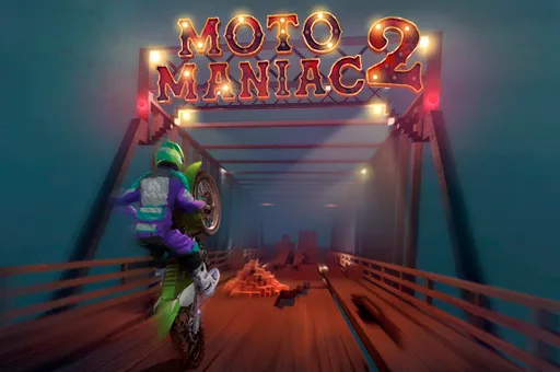 Moto Maniac 2 🕹️ Play now on HahaGames