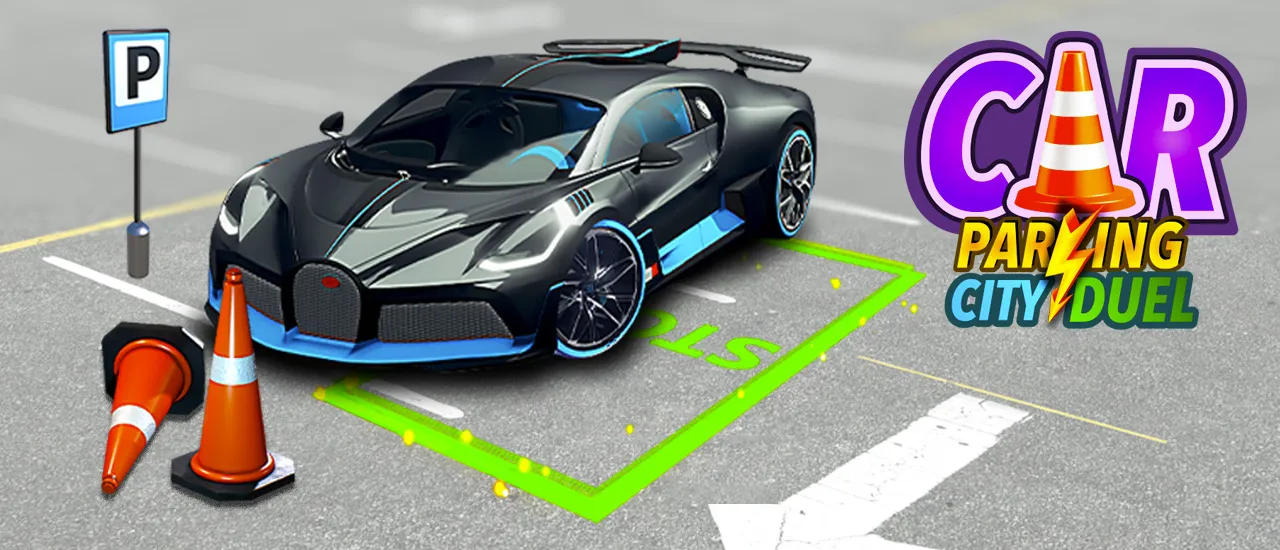 Car Parking City Duel 🕹️ Play now on HahaGames