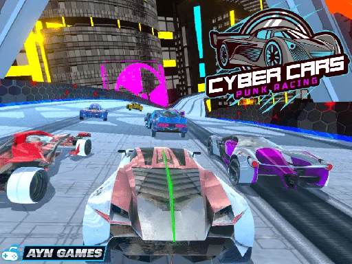 Cyber Cars Punk Racing 🕹️ Play now on HahaGames