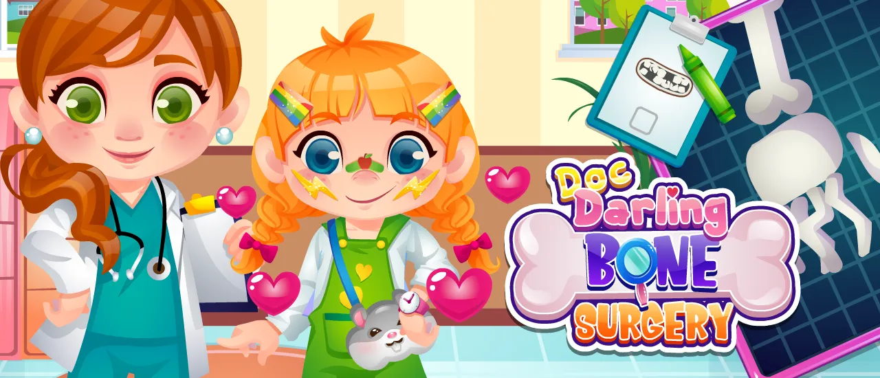 Doc Darling Bone Surgery 🕹️ Play now on HahaGames