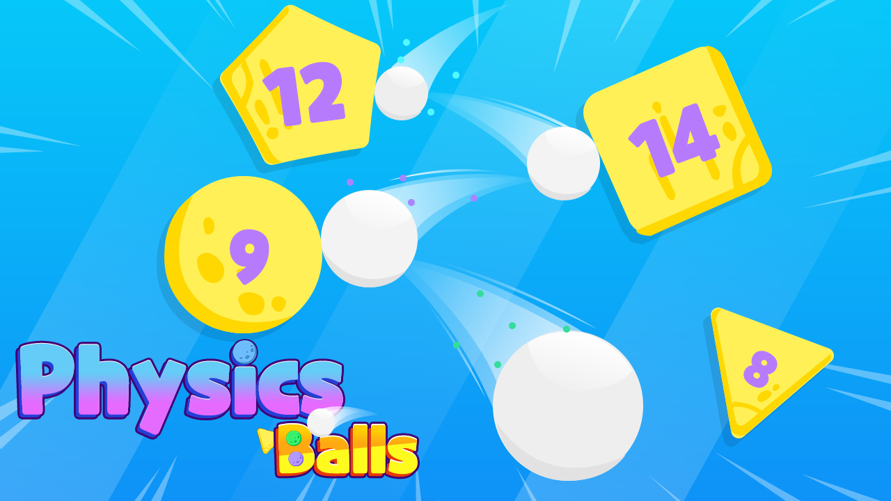 Physics Balls 🕹️ Play now on HahaGames